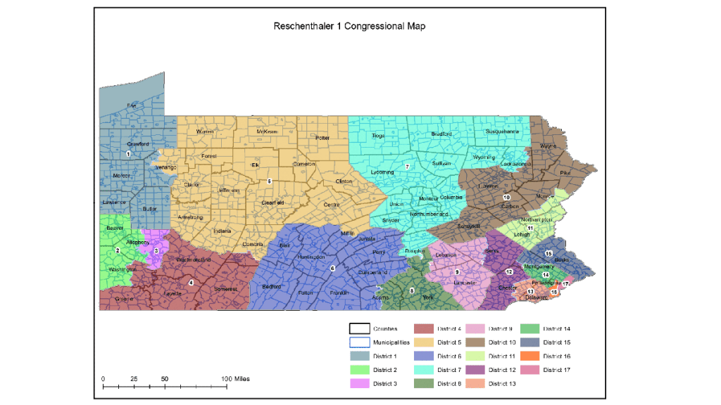 Which Map Would You Choose for Pennsylvania’s Congressional Districts ...