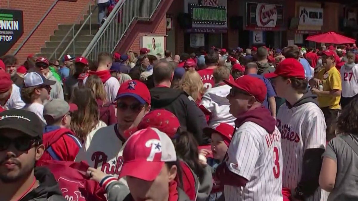 Phillies Fans Celebrate Opening Day Victory Over Oakland – NBC10 ...