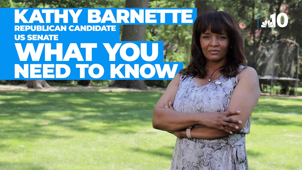Kathy Barnette: Republican Candidate for U.S. Senate – NBC10 Philadelphia