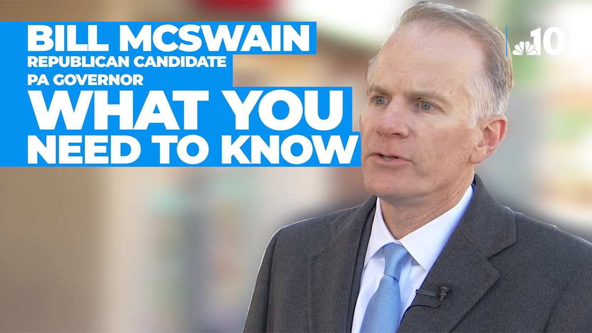 Bill McSwain: Republican Candidate for Pennsylvania Governor – NBC10 ...