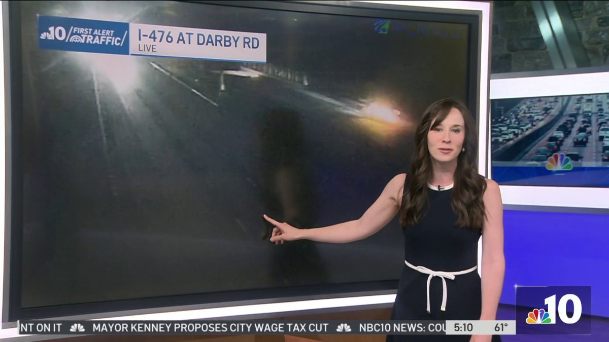 Sheila Watko Delivers the Traffic Report for ‘Blue Route Jim’ – NBC10 ...