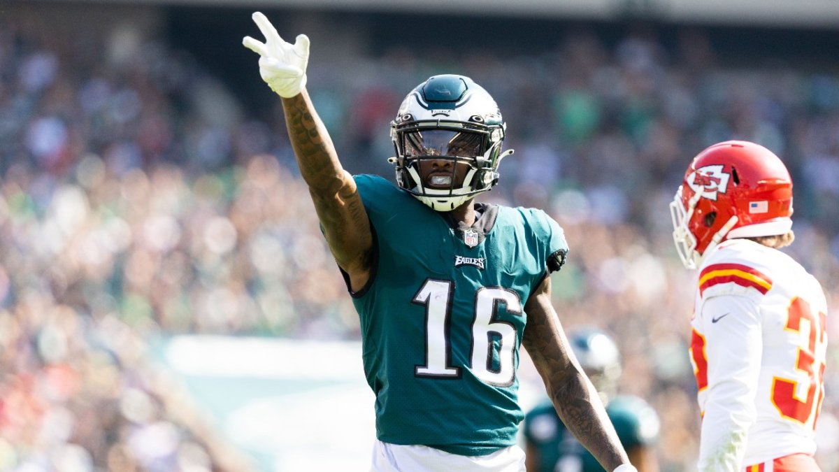 Eagles’ Quez Watkins Embracing His Newfound Patience – NBC10 Philadelphia