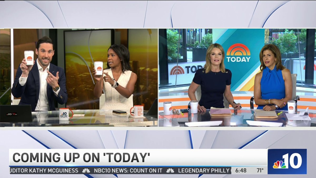 Keith Jones, Erin Coleman Are Loving Their ‘TODAY’ Cups – NBC10 ...
