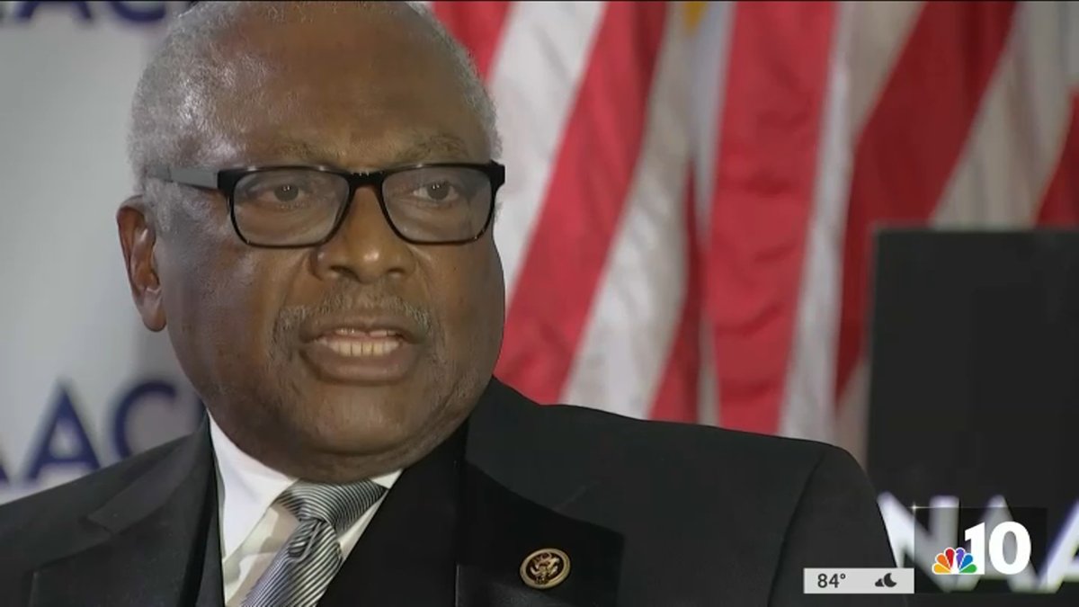 U.S. Rep. James Clyburn, Honored by NAACP in Atlantic City, Preaches ...