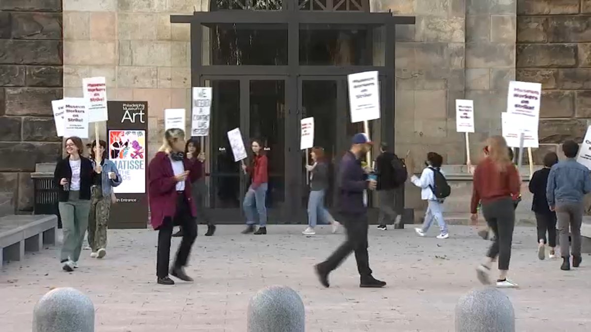 Philadelphia Art Museum Workers Go on Strike, Asking for ‘Living Wage ...