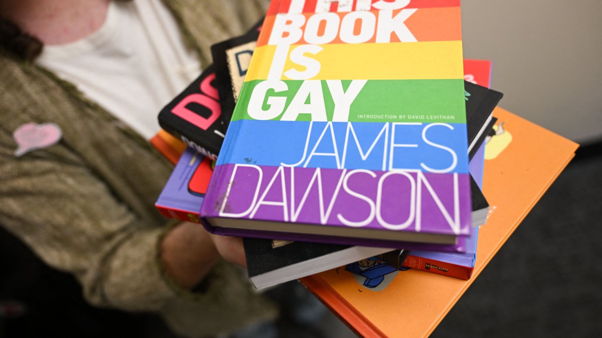 Challenges to library books continue at record pace in 2023 – NBC New York