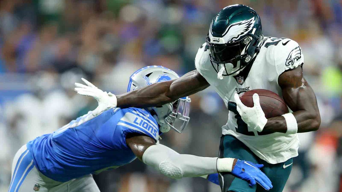 A.J. Brown Turns in Historic Performance in Philadelphia Eagles Debut ...