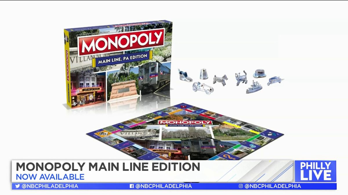 Monopoly Jumps Onto the Main Line – NBC10 Philadelphia
