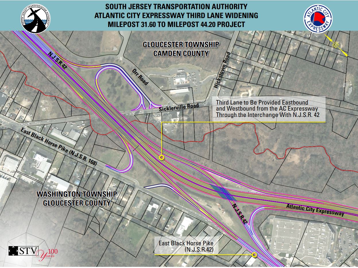 Planned Construction Project to Widen Atlantic City Expressway – NBC10 ...