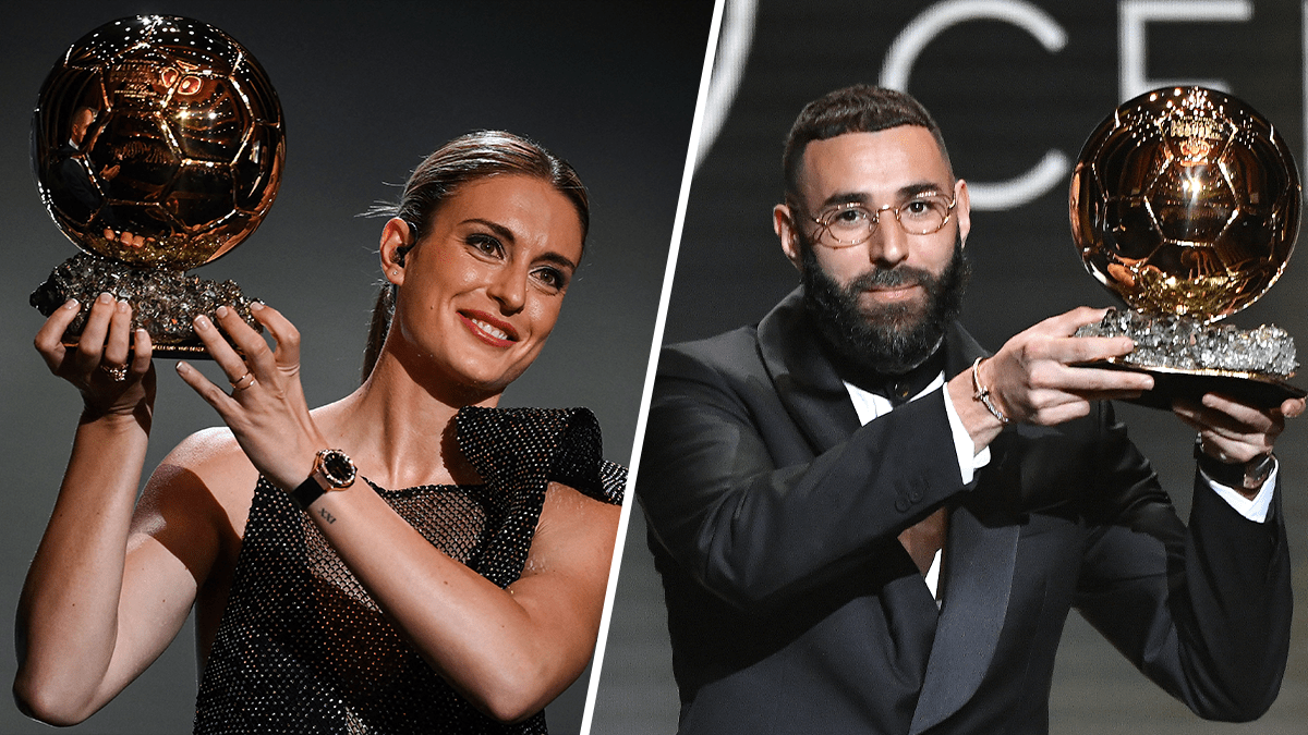 Karim Benzema Alexia Putellas Win 2022 Ballon Dor Awards Nbc10