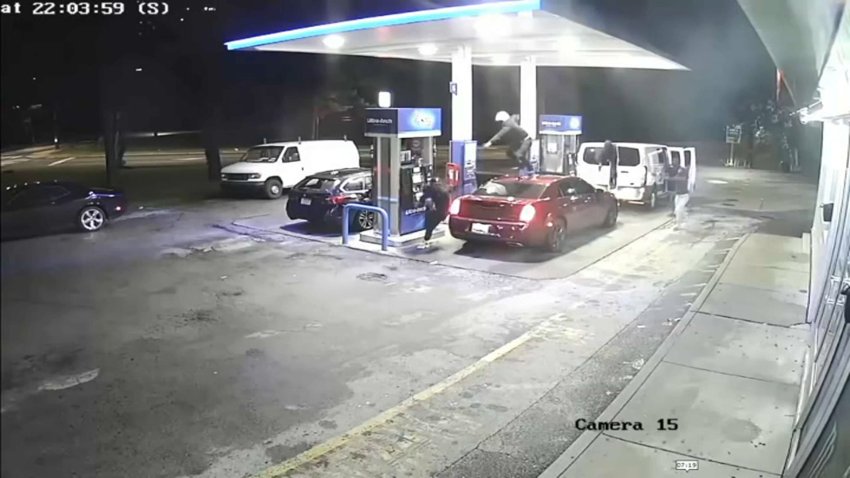 Video Shows 4 Masked Men Ambush, Carjack Man at Gas Pump – NBC10 ...