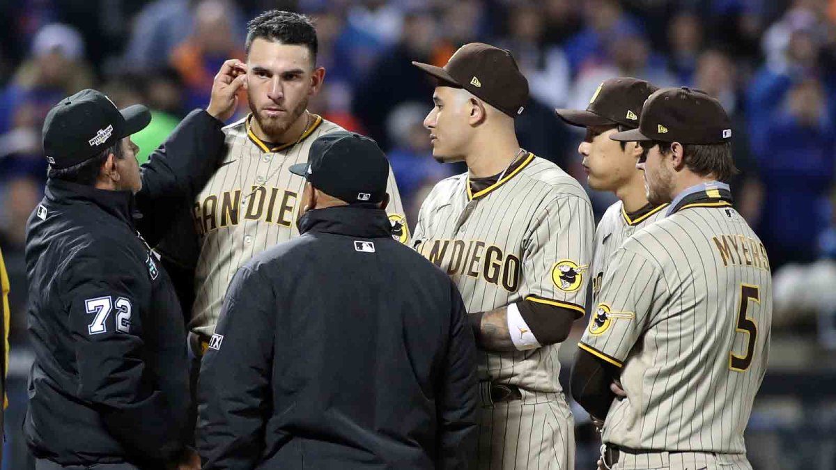 Padres’ Joe Musgrove Has Ears Checked by Umps for Foreign Substance ...