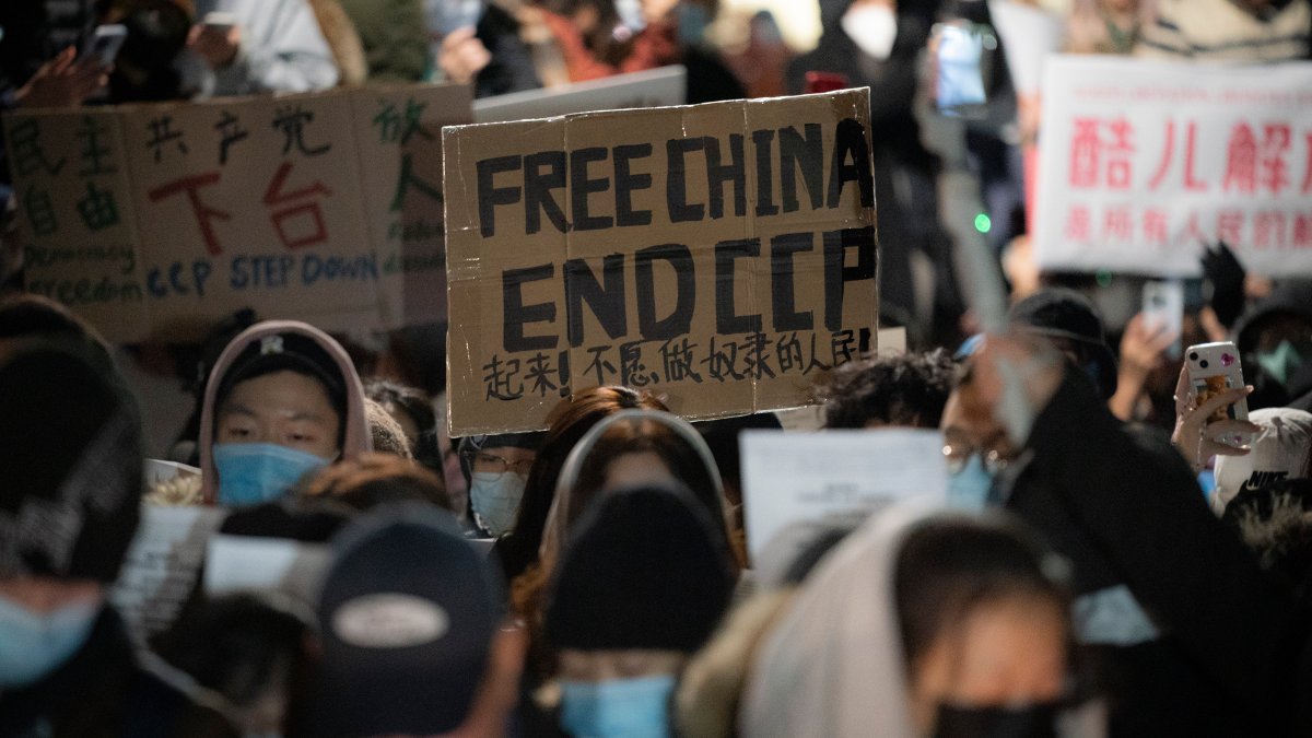 China’s Lockdown Protests Spread to Cities and Campuses Across the US ...
