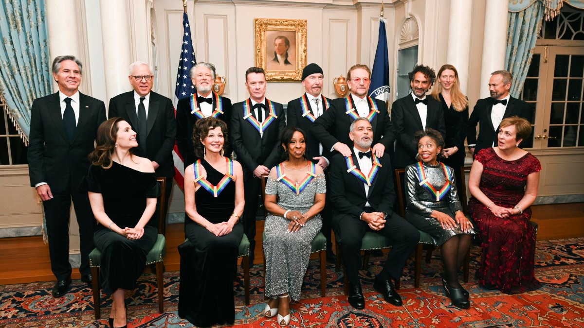 U2, George Clooney, Gladys Knight Among Kennedy Center Honorees – NBC10 ...