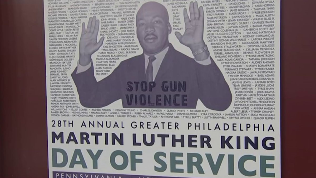 Addressing Gun Violence in Philadelphia on MLK Day – NBC10 Philadelphia