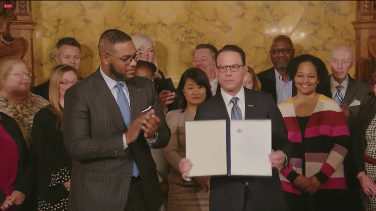 Pennsylvania Governor Josh Shapiro Signs First Executive Order – NBC10 ...