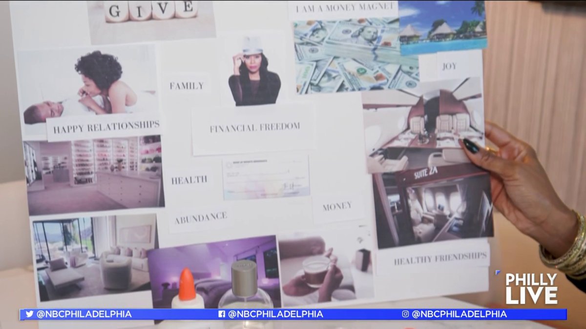 What Goes Into a Vision Board? – NBC10 Philadelphia
