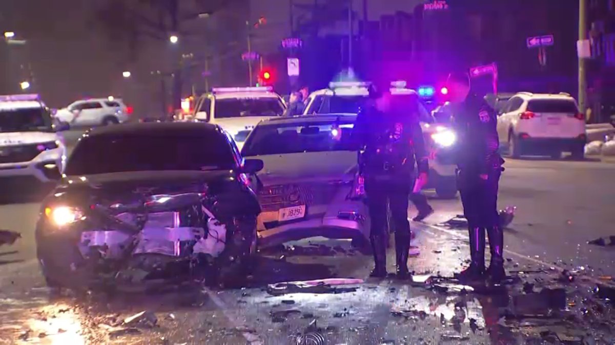 3 People, Including 2-Year-Old Girl, Injured in Multi-Vehicle Crash in ...