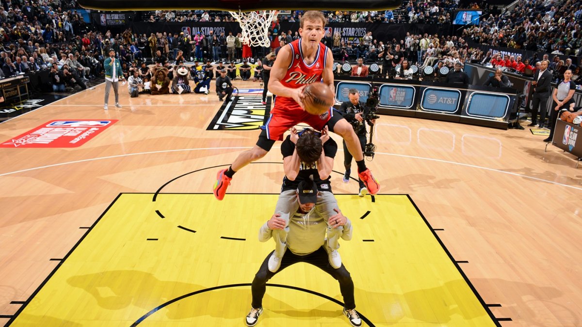 Sixers’ Mac McClung Wins NBA Slam Dunk Contest With Electrifying ...