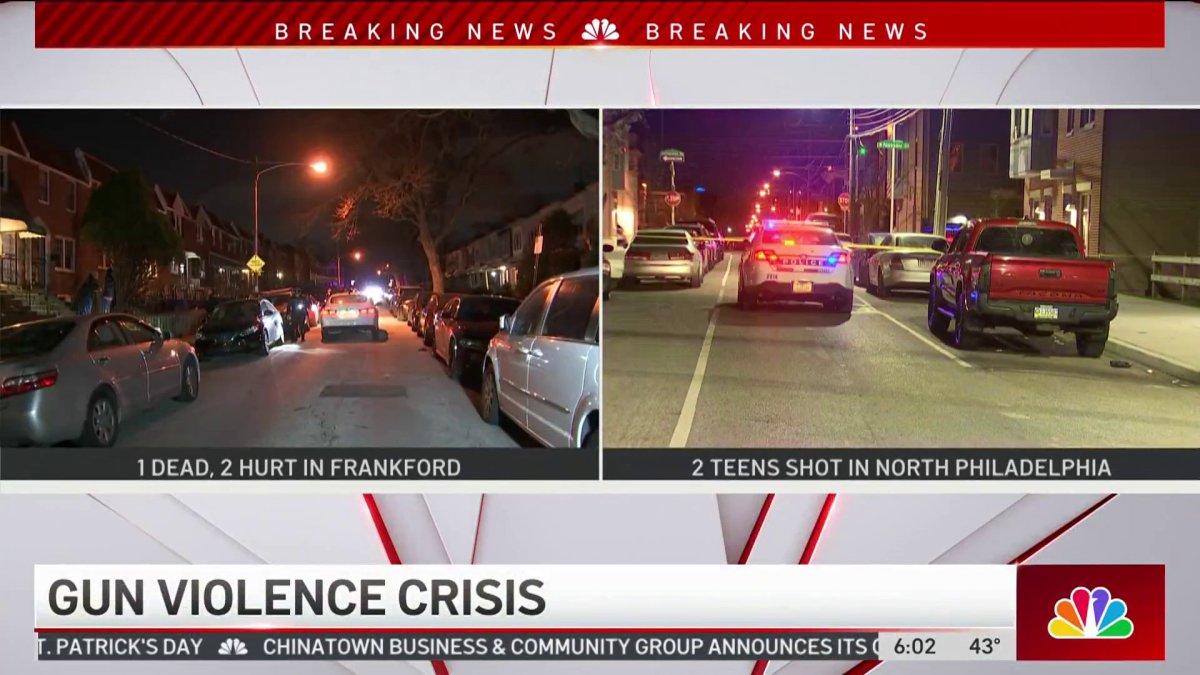 5 Shot, 1 Dead in 2 Overnight Shootings in Philadelphia – NBC10 ...