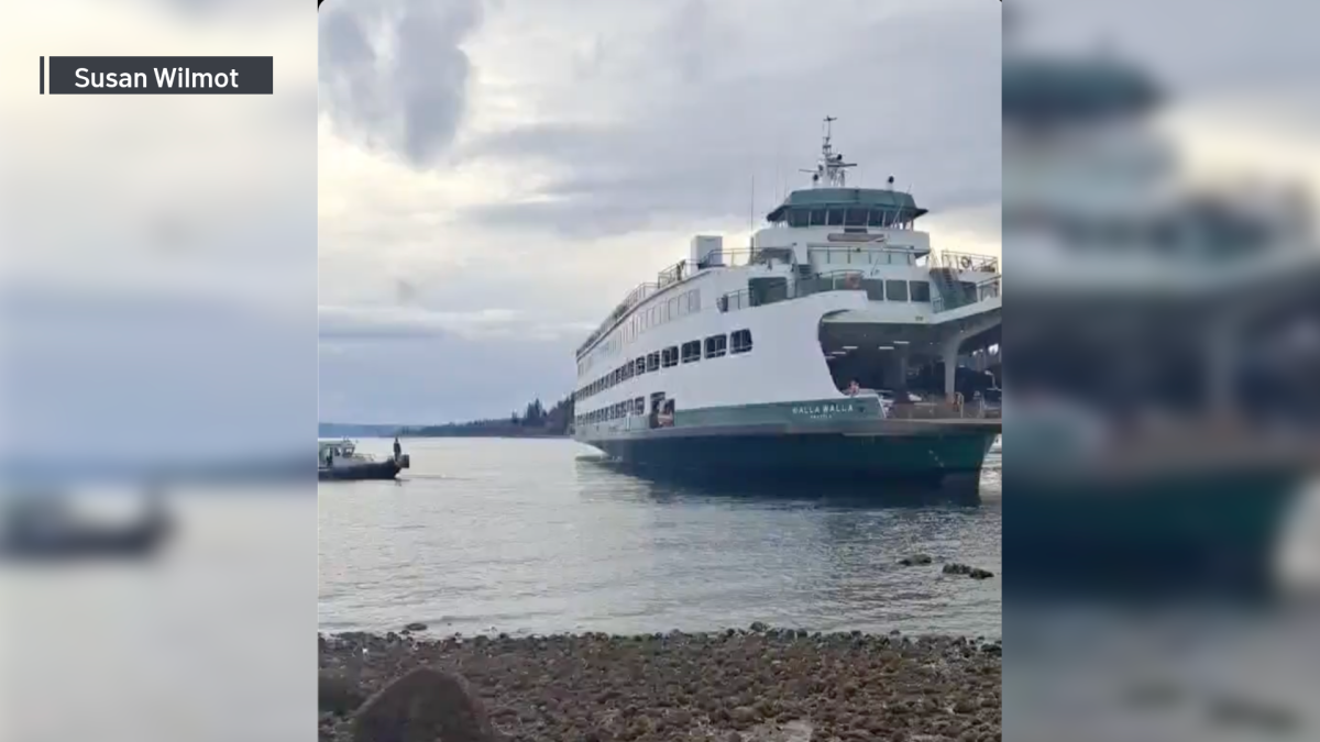 Ferry Runs Aground on Bainbridge Island Near Seattle – NBC10 Philadelphia
