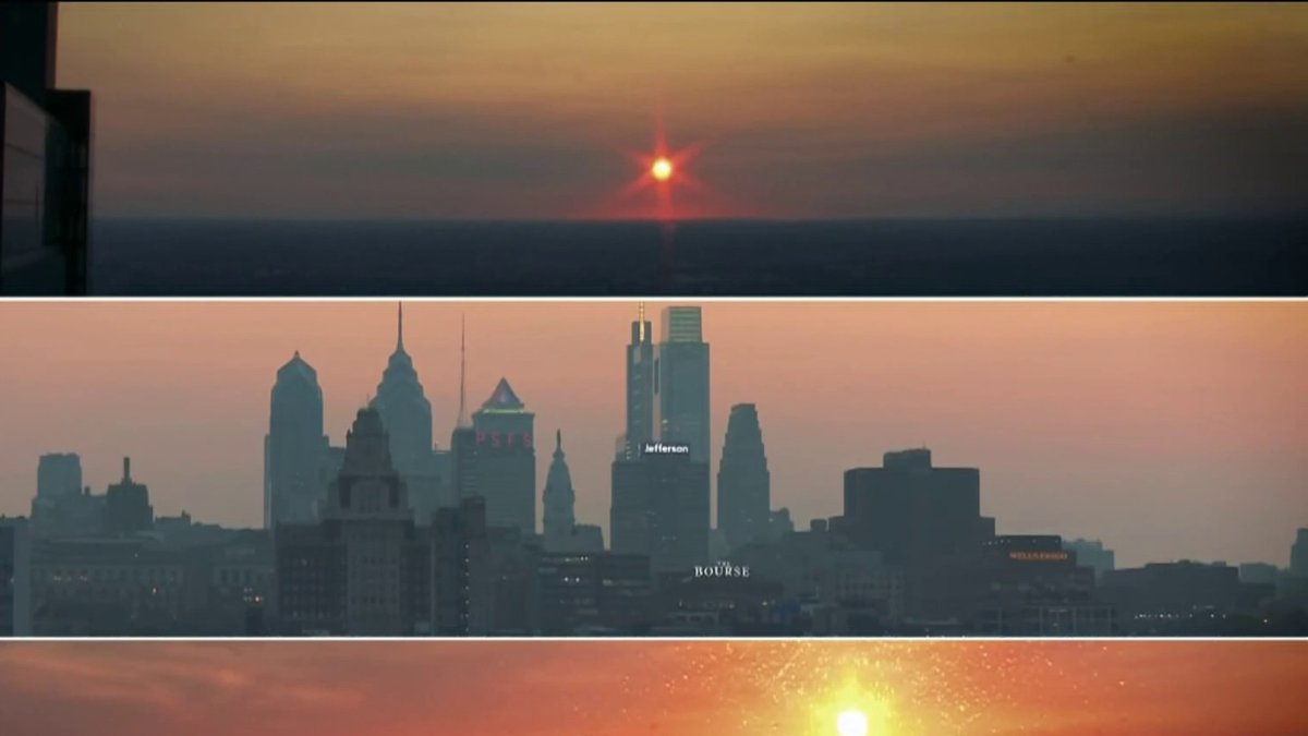 Large Canadian Wildfire Leads to Haze Over Philly and Code Orange Air ...
