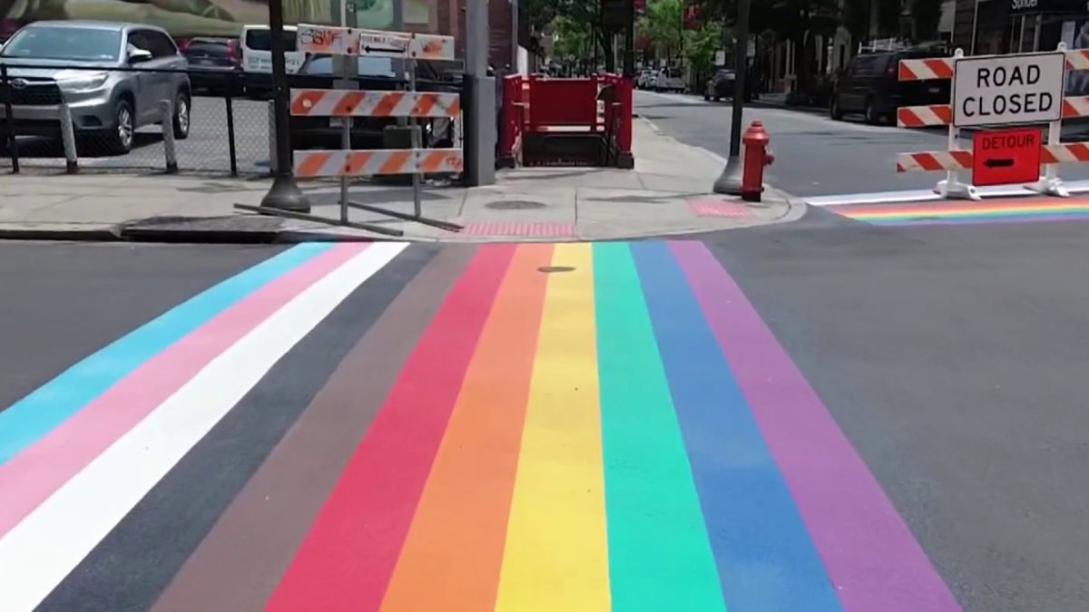 New Rainbow Crosswalks Installed in Philadelphia’s Gayborhood – NBC10 ...