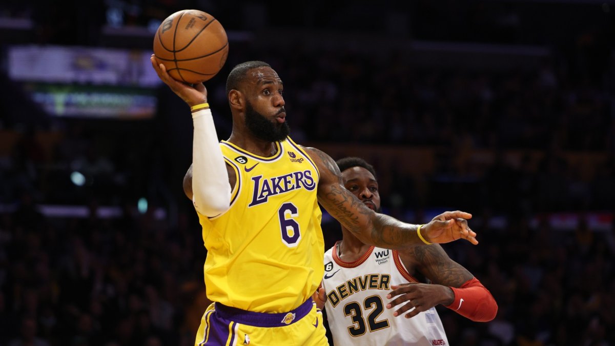 LeBron James Drops Record First Half in Lakers-Nuggets Game 4 – NBC10 ...