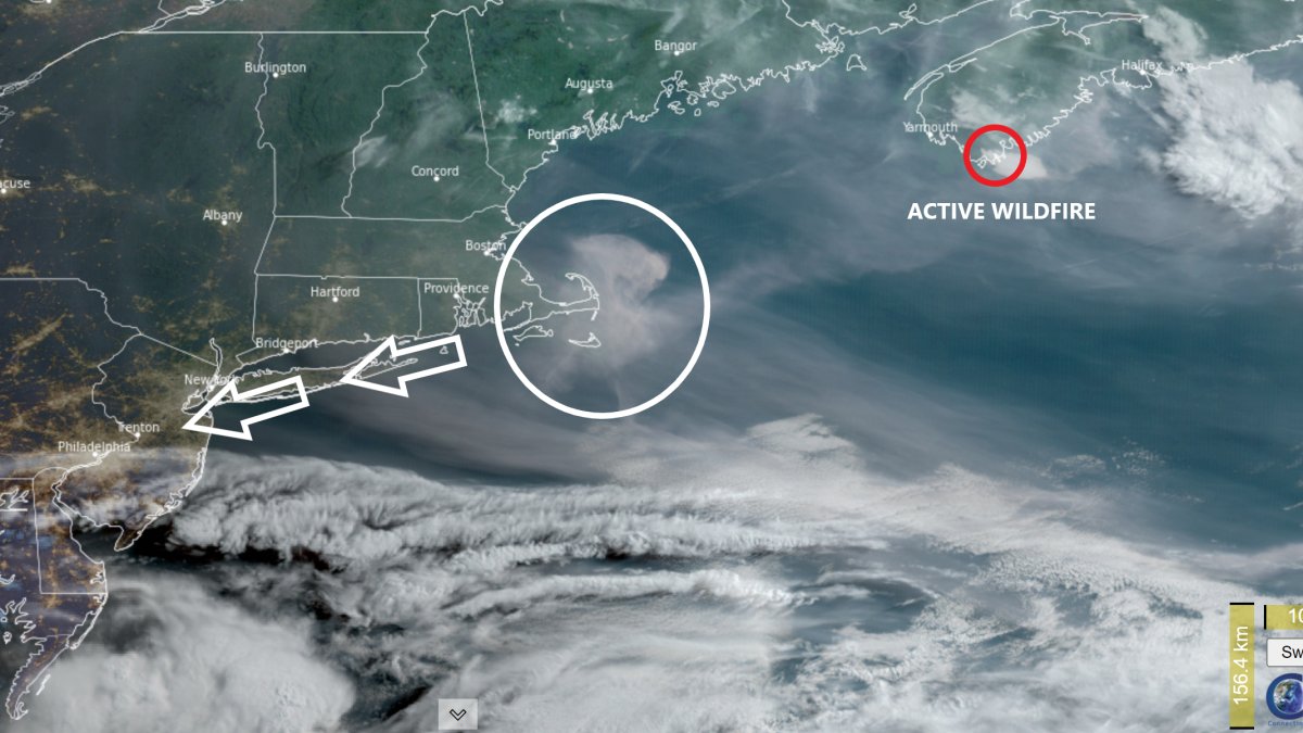 Nova Scotia, Canada, Wildfire to Blame for Philadelphia Haze NBC10 ...