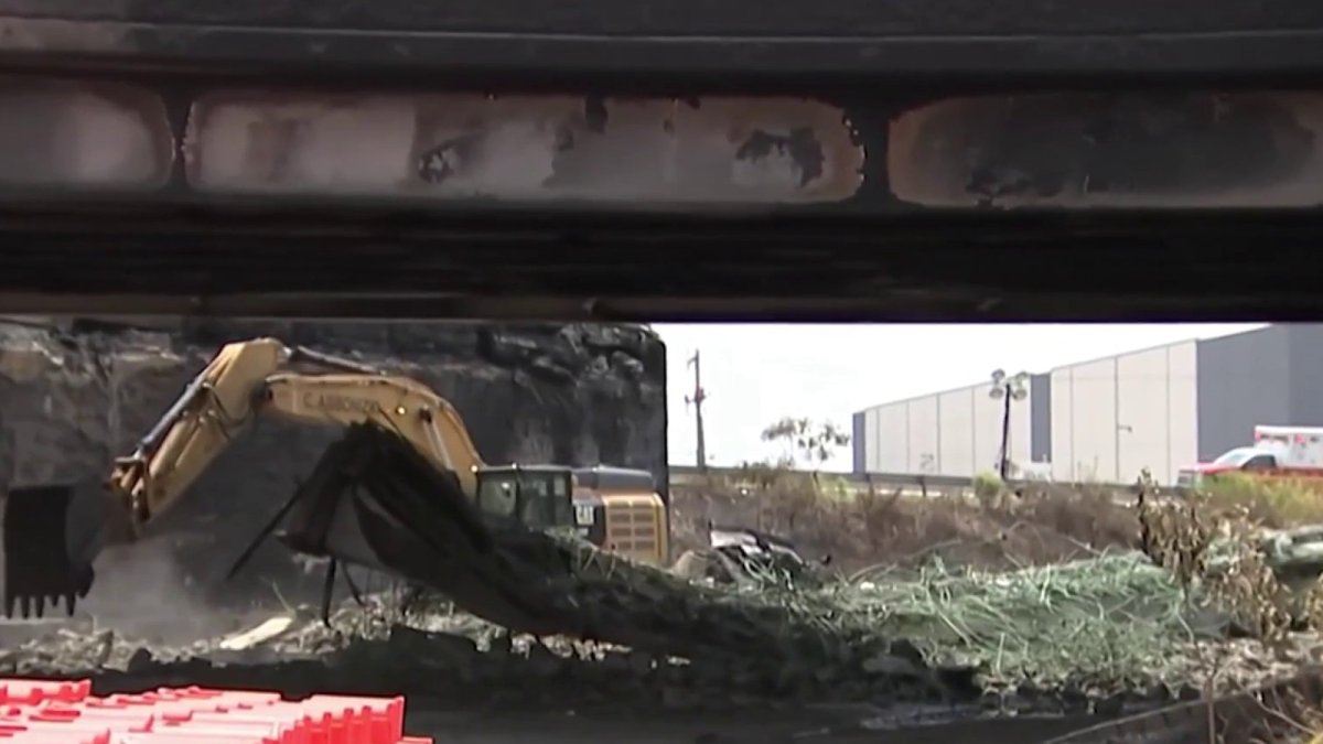 The latest as crews continue to remove debris from I-95 collapse in ...