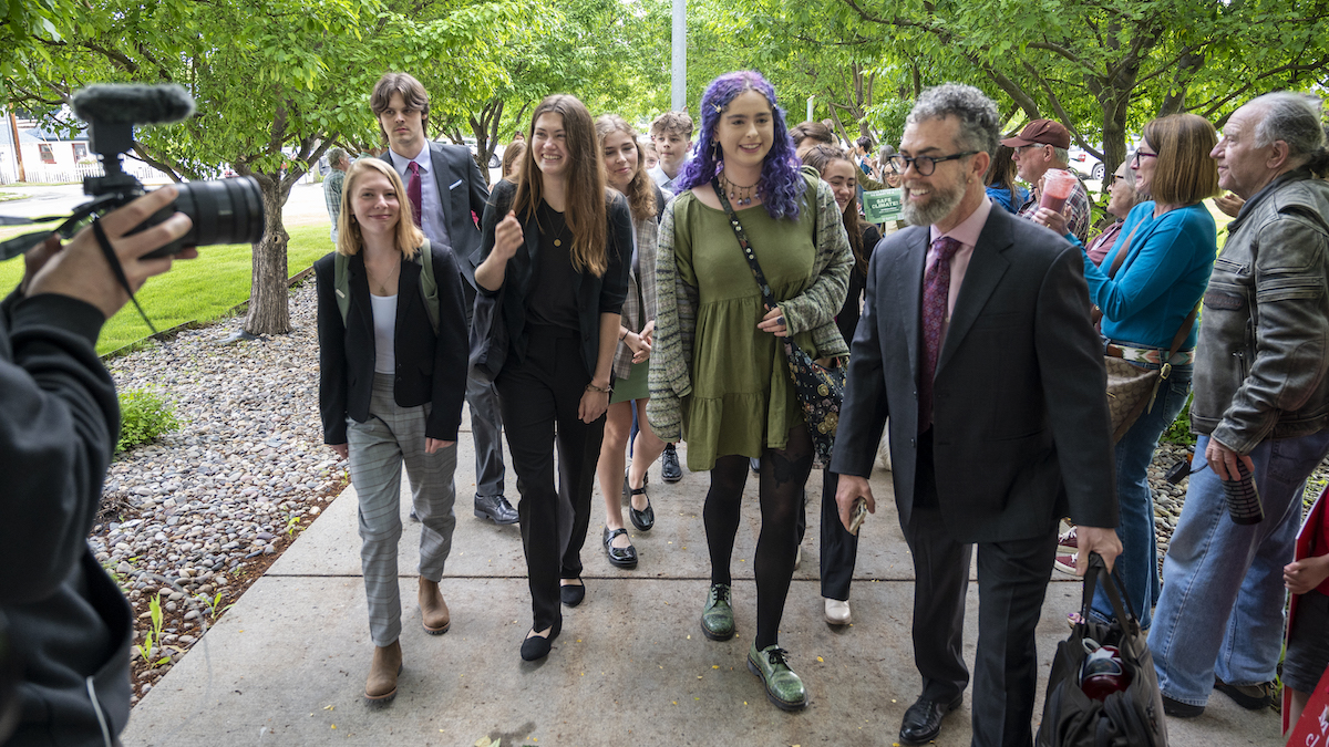 Judge sides with young activists in climate change trial – NBC10 ...