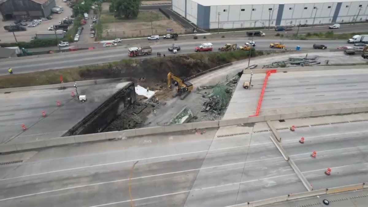 I-95 collapse impacts rush hour commutes of several drivers – NBC10 ...