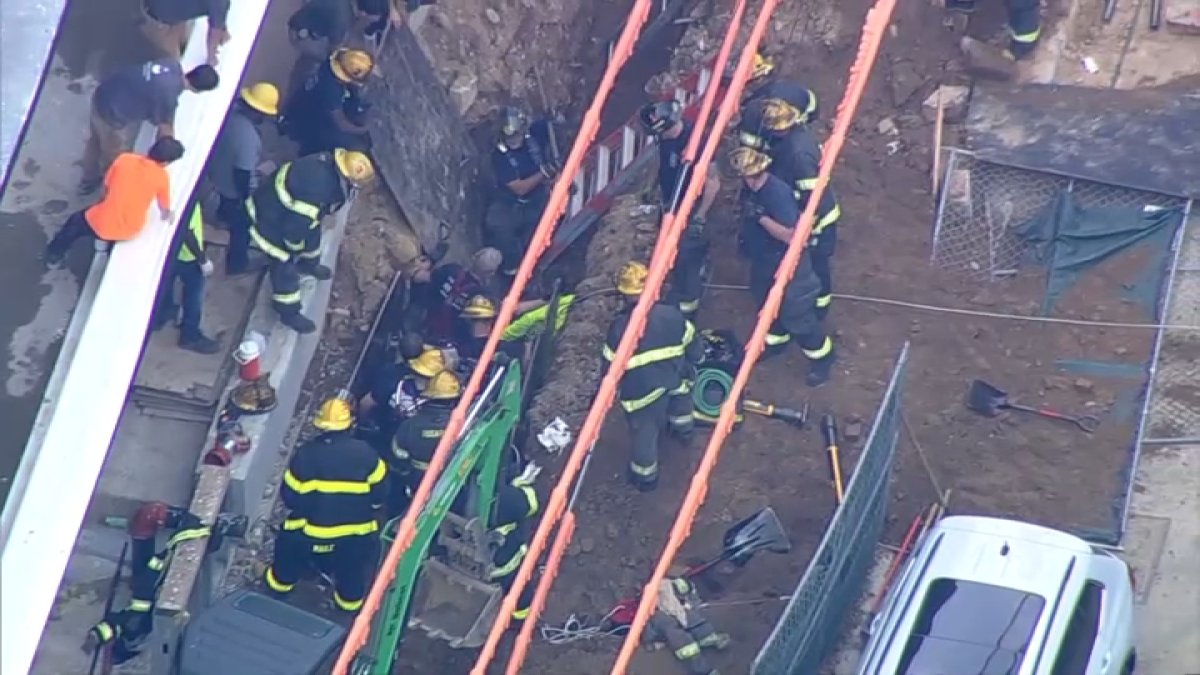 Philadelphia trench rescue: Person freed from ground in Philly – NBC10 ...