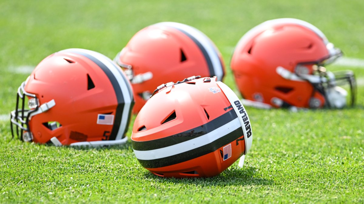 Browns release new white helmets to be worn selectively in 2023 – NBC10 ...