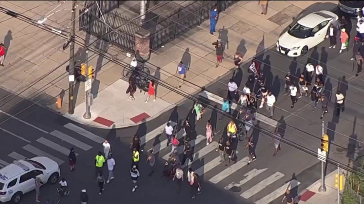 Neighbors came together for a peace walk after mass shooting shook ...