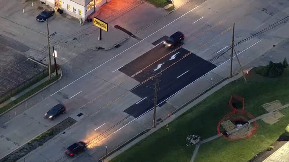 Route 202 reopens in King of Prussia after crews repair sinkhole ...