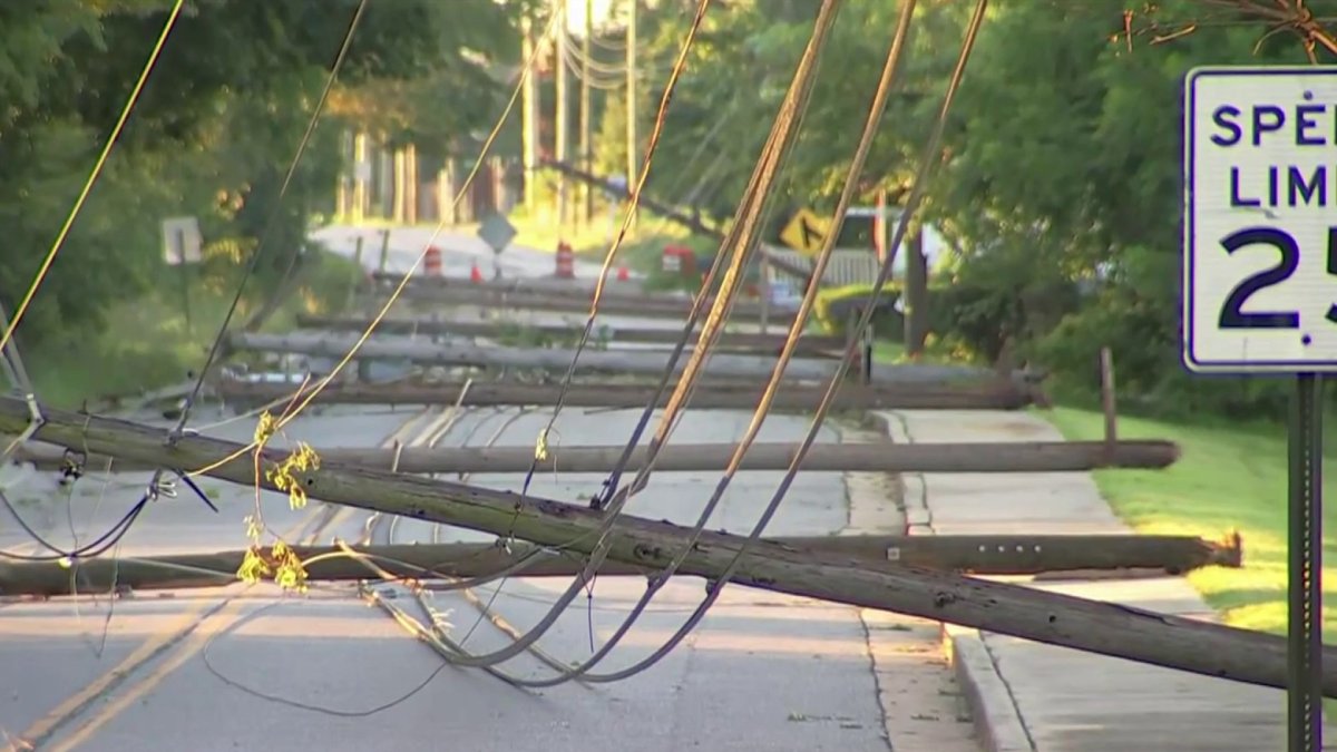 Overnight storms downed power lines and trees in parts of Pa., NJ and ...