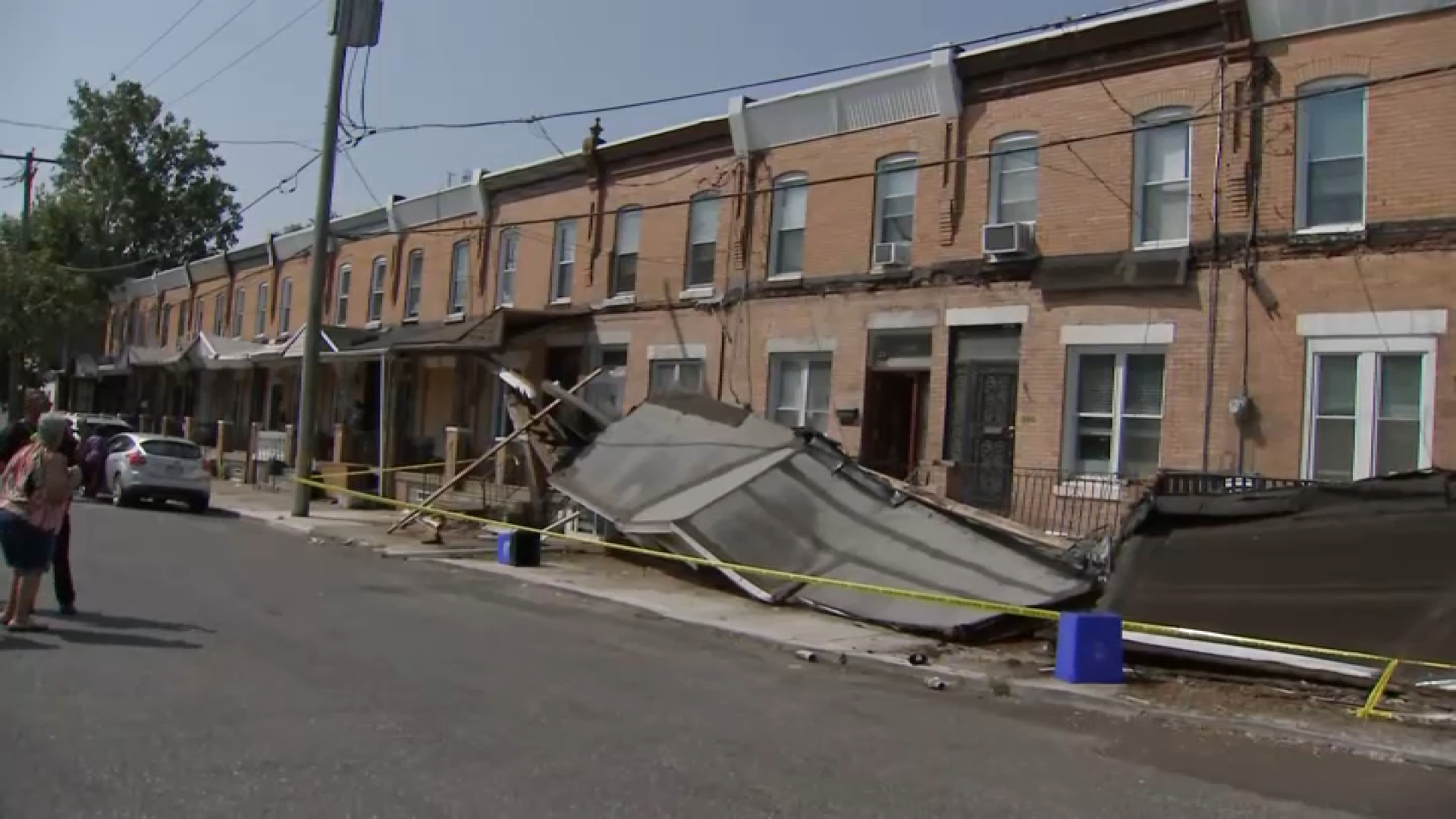 Residential porch fronts collapse in North Philly – NBC10 Philadelphia