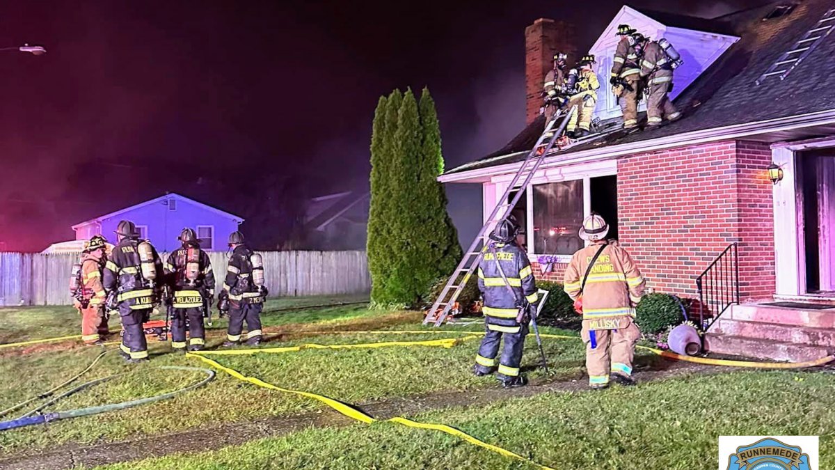 South Jersey house fire displaces 2 people, officials say – NBC10 ...