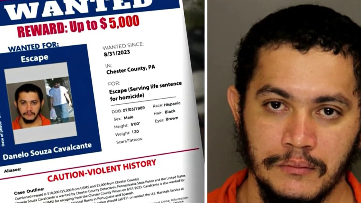 Escaped Chester Co. prisoner sighted in Pocopson Township, 1.5 miles ...