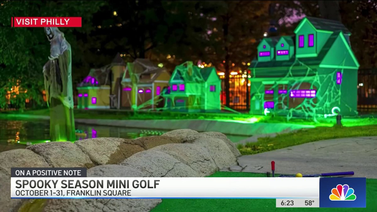 Spooky mini golf: On a Positive Note – NBC10 Philadelphia