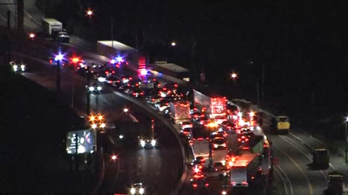 I-76 crash leaves highway closed for hours in Philly – NBC10 Philadelphia
