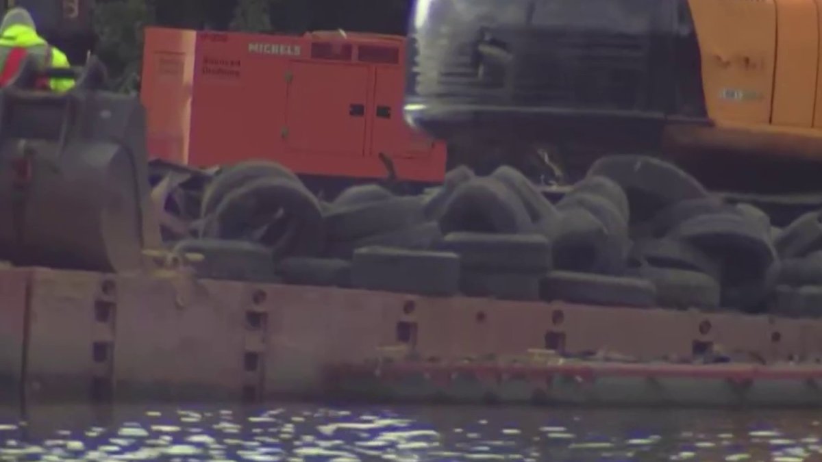 Schuylkill River dredging project on hold due to thousands of tires underwater – NBC10 Philadelphia