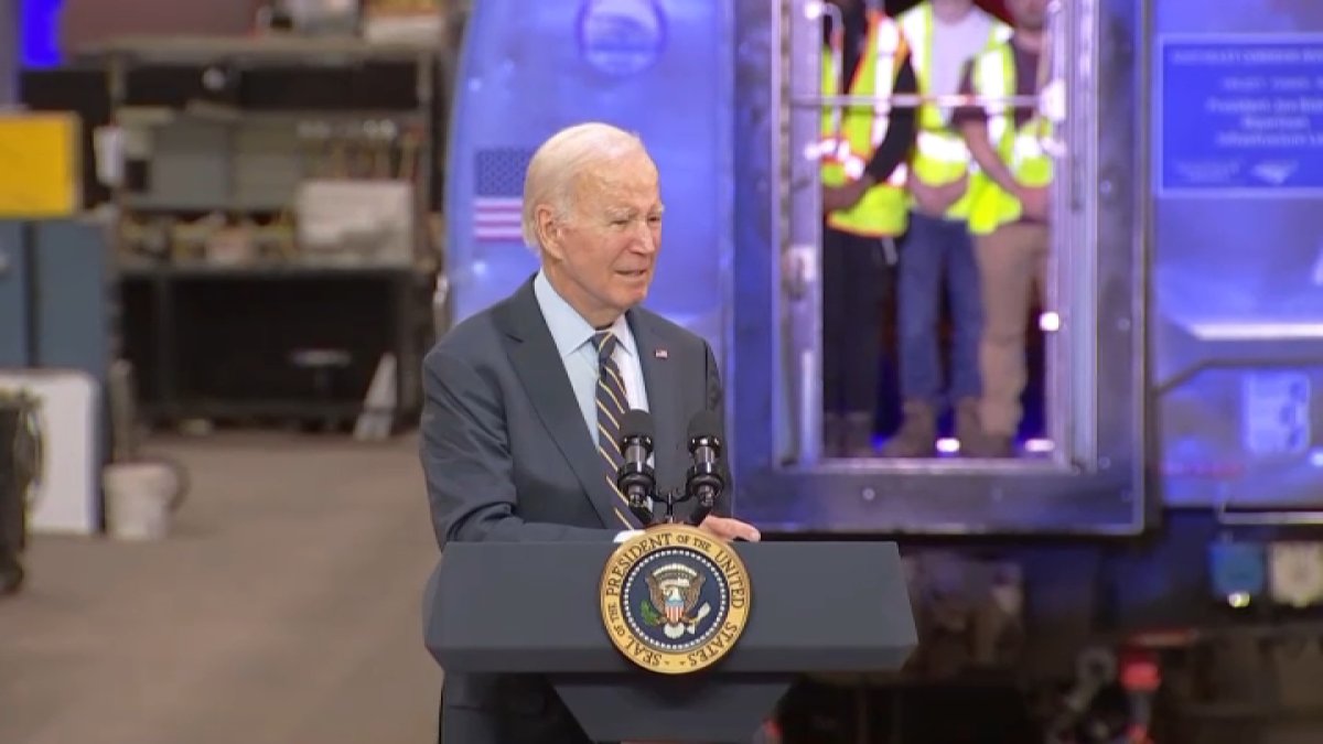 Amtrak Northeast Corridor updates touted by Biden in Delaware – NBC10 ...