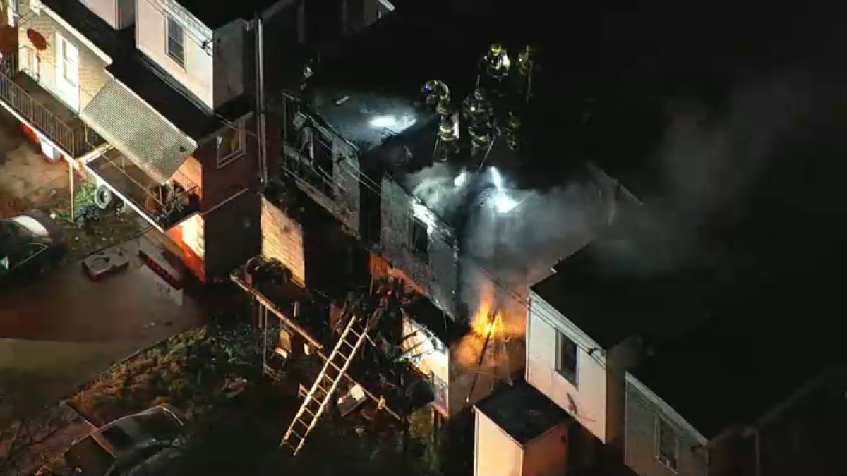 2-alarm fire rips through 2 homes in East Germantown – NBC10 Philadelphia