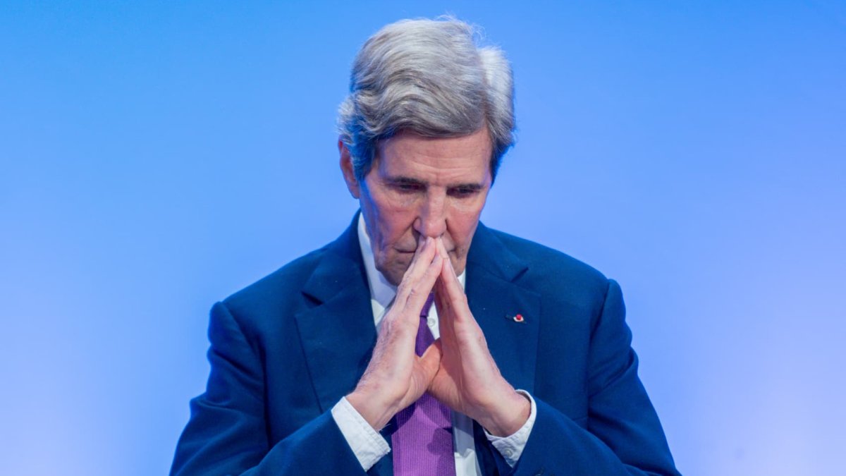 John Kerry responds to COP28 president’s claim there’s ‘no science ...