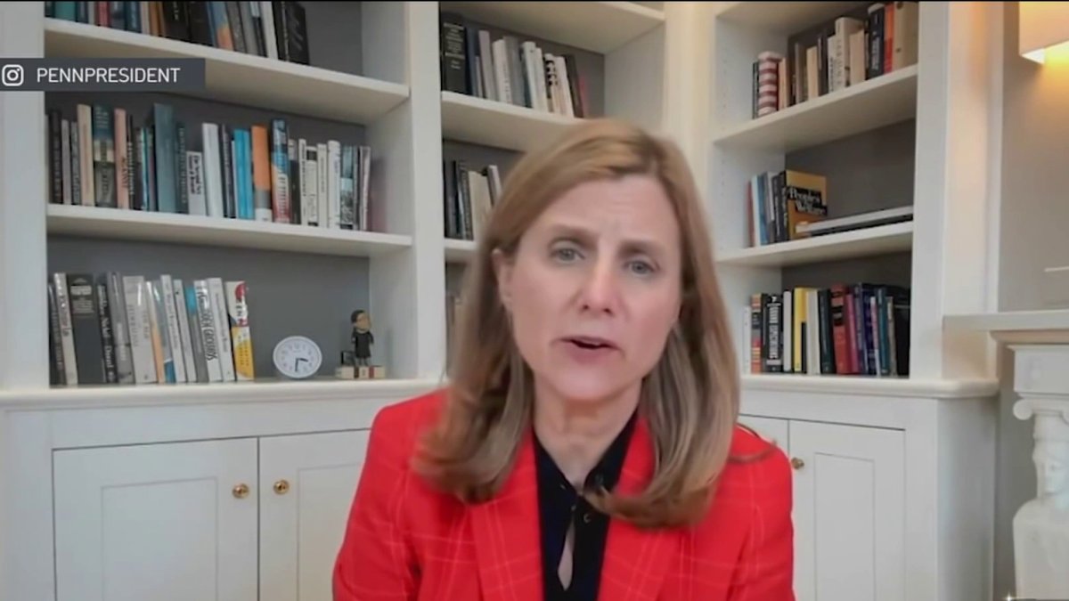 ‘I want to be clear’: Penn president responds to antisemitism claims ...