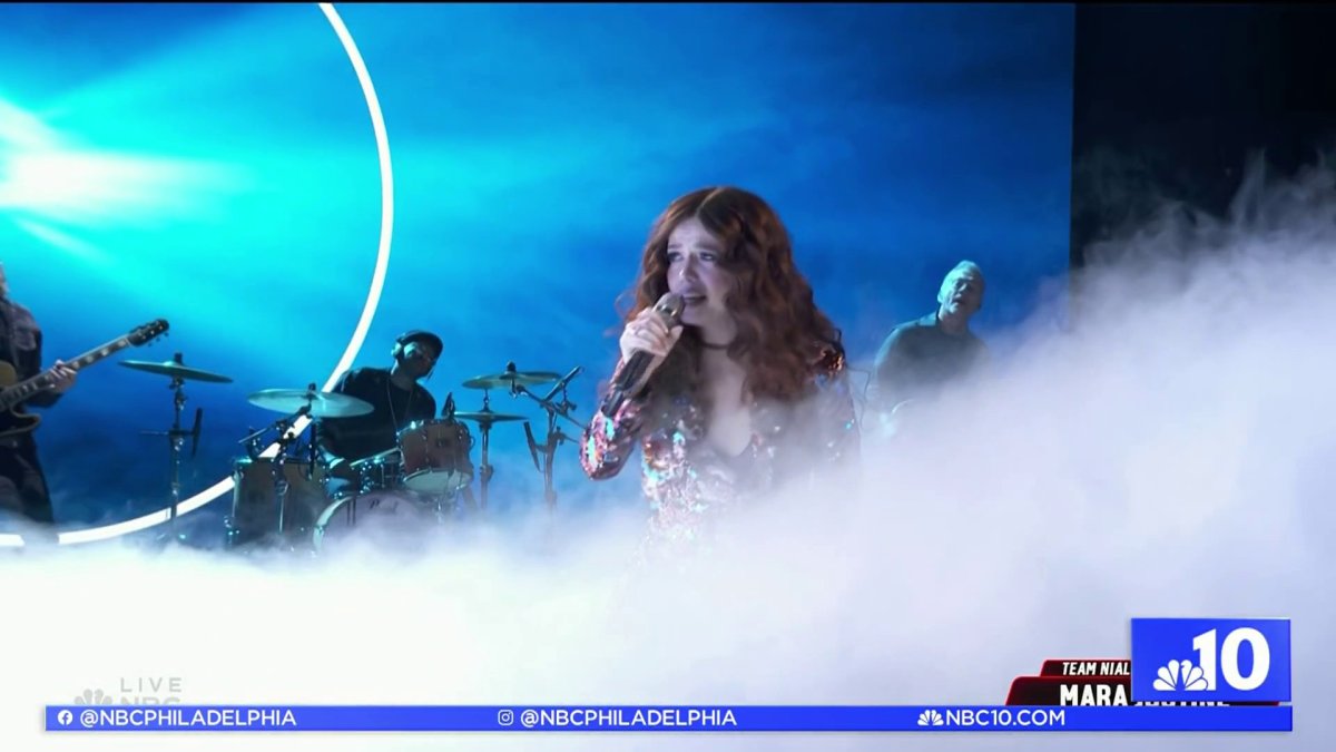 NJ singer Mara Justine prepares for finale of ‘The Voice’ – NBC10 ...
