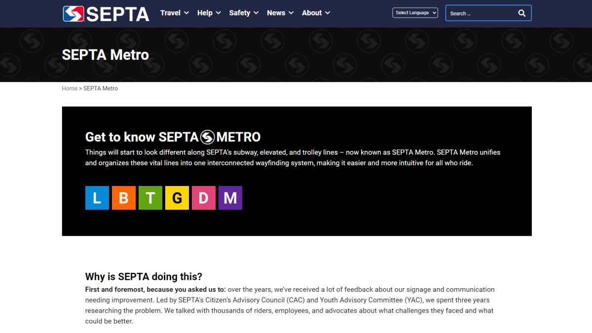 SEPTA set to launch new user-friendly website – NBC10 Philadelphia