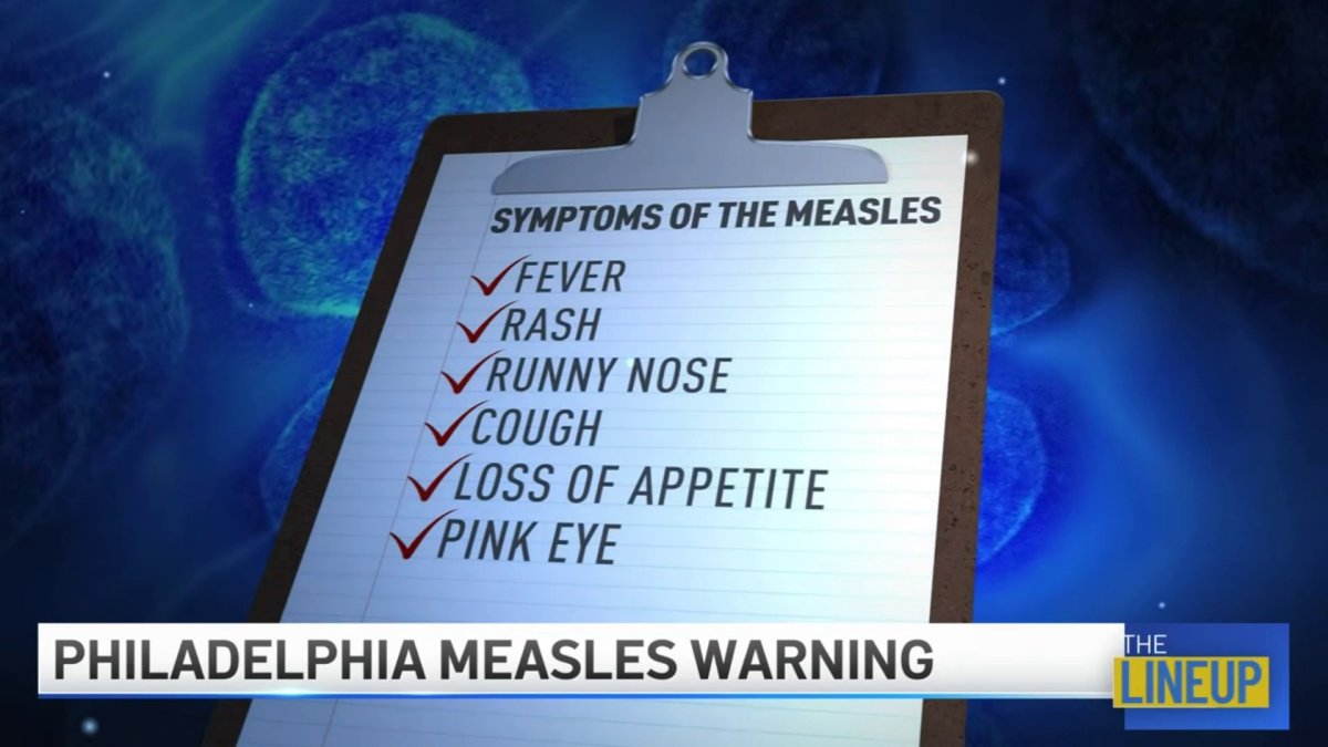 Measles warning in Philly: The Lineup – NBC10 Philadelphia